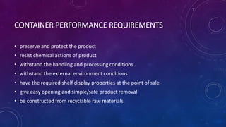 Metal packaging | PPT