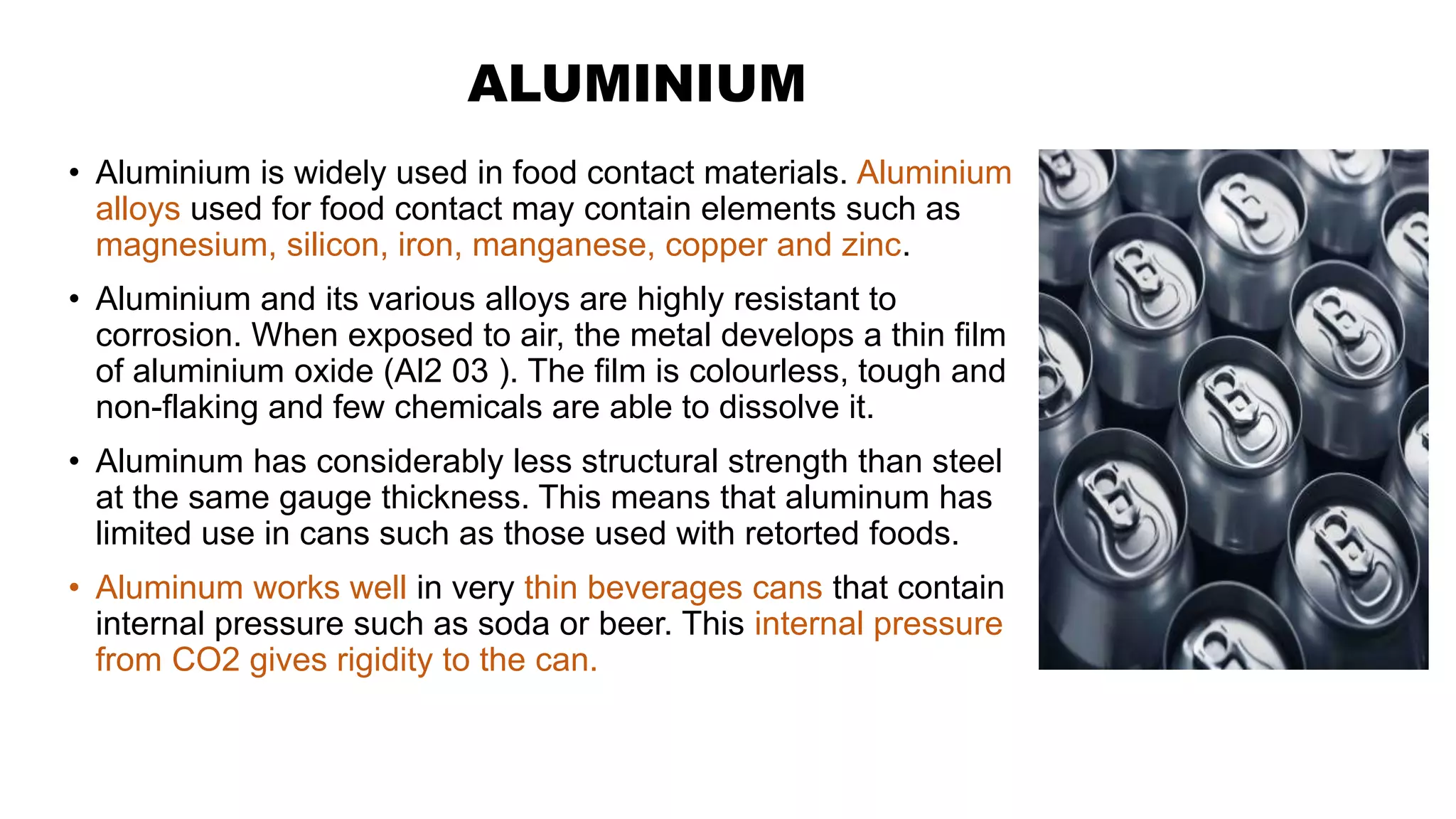 Metal packaging material | PPTX