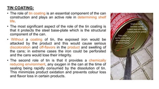 Metal packaging material | PPTX