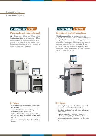 Corporate Brochure of Metal Power Analytical Pvt Ltd | PDF