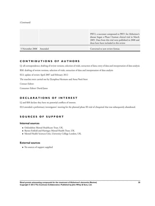 Metal protein attenuating compounds for the treatment of alzheimer's ...
