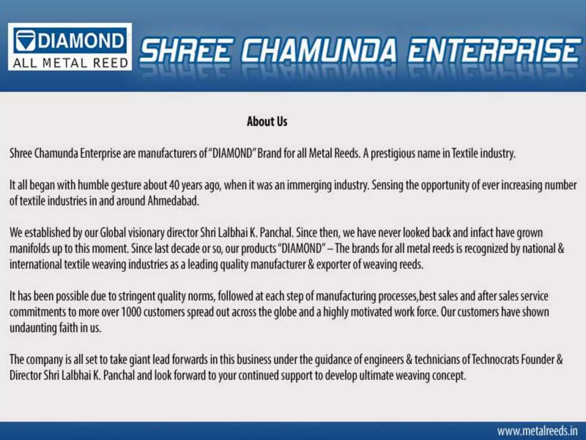 Metallic Heald Frame, Needle Loom Reed | PPTX