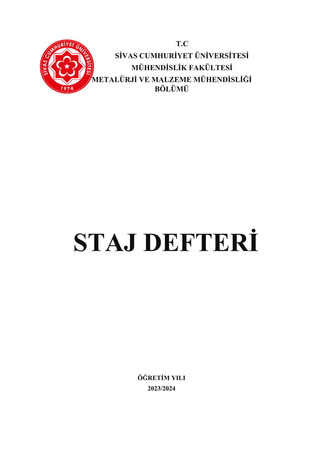 METALÜRJİ VE MALZEME MÜH DÖKÜMAŞ. STAJ DEFTERİ.pdf