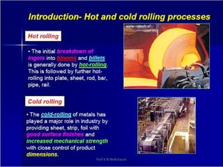 Metal rolling | PPTX