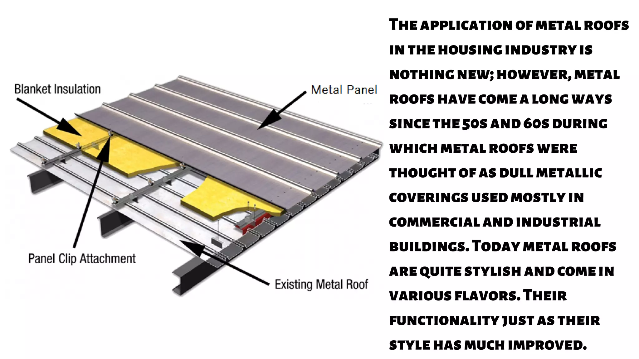Metal roofing system | PPT