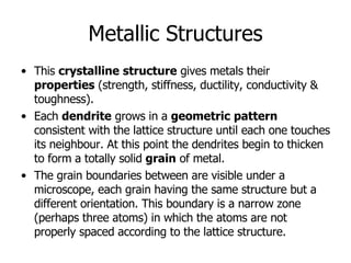 Metals | PPT | Chemistry | Science