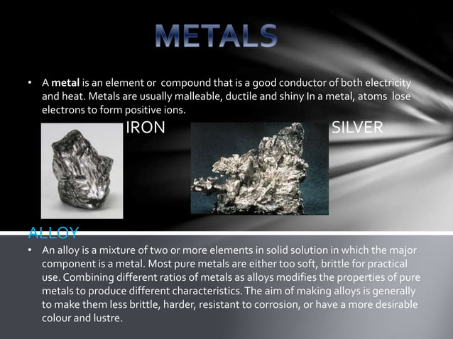 Metals | PPT
