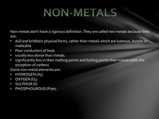 Metals | PPT