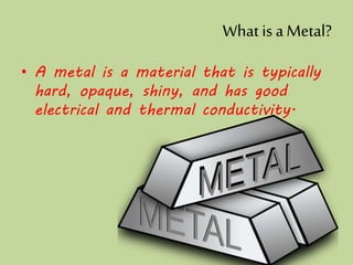 Metals | PPT