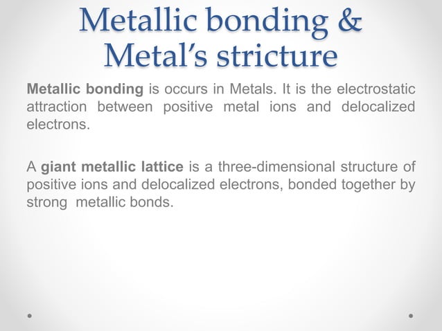 Metals. Chemistry | PPTX