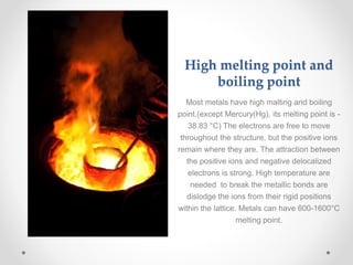 Metals. Chemistry | PPTX