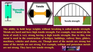 METALS/Materials: Metals and Non-Metals Chapter- 4 Class 8 - CBSE | PPTX