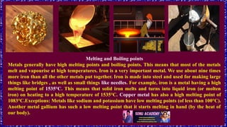 METALS/Materials: Metals and Non-Metals Chapter- 4 Class 8 - CBSE | PPTX