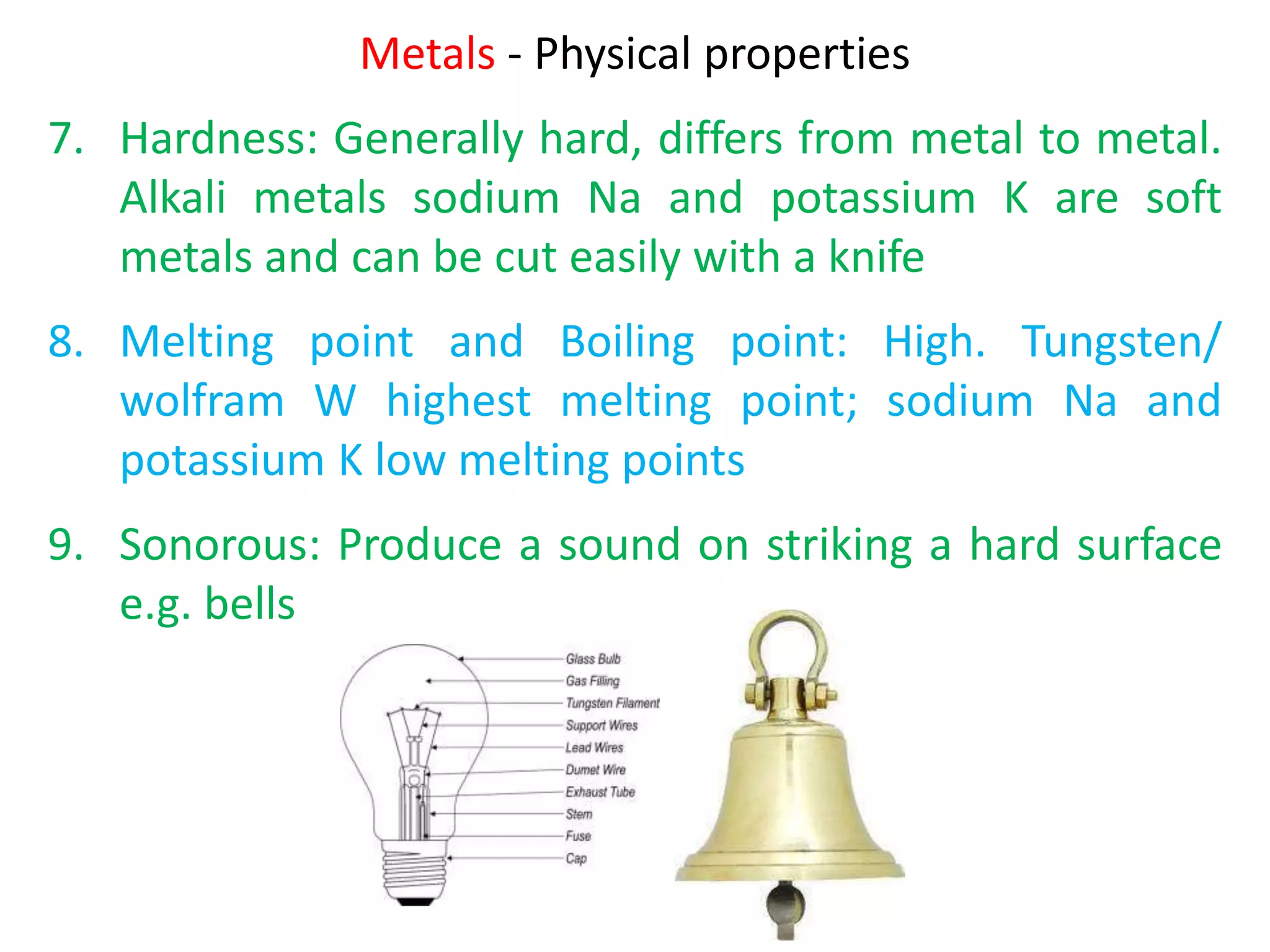 Metals and Non-metals | PPTX