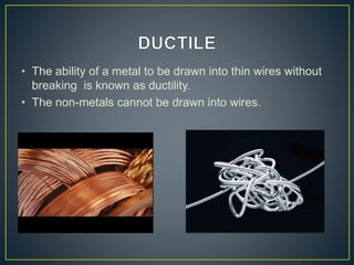 Metals non metals | PPT