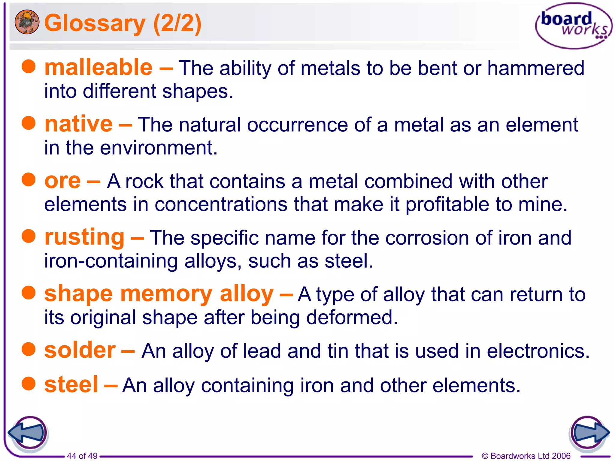 Metals 2 | PPT