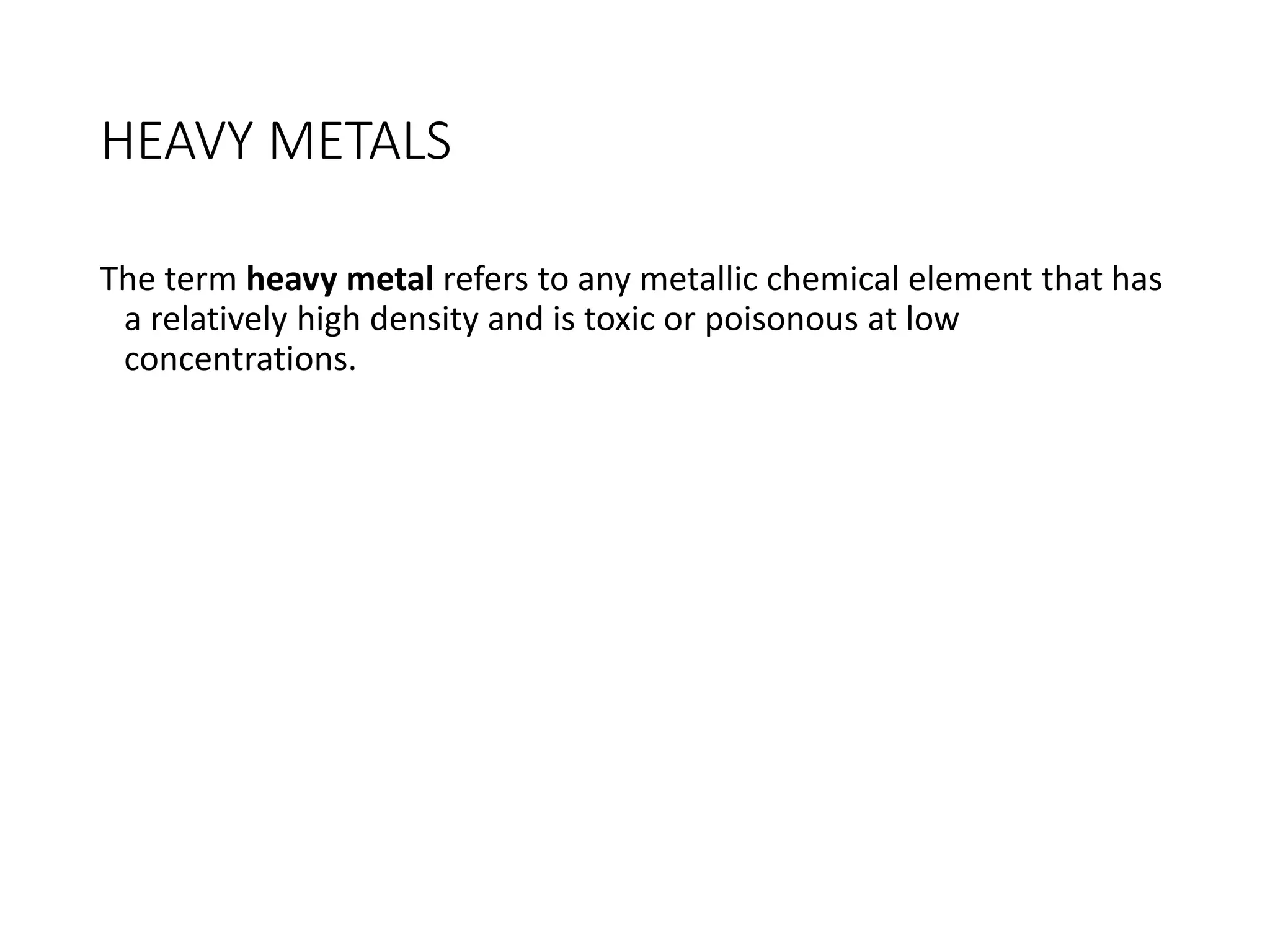 Metals 3 (heavy_metals) | PPT