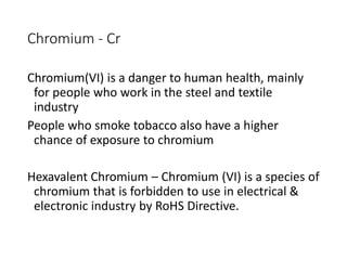 Metals 3 (heavy_metals) | PPT