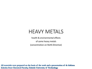 Metals 3 (heavy_metals) | PPT