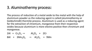 Metals and metallurgy | PPTX
