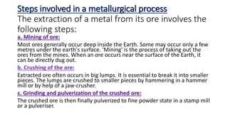 Metals and metallurgy | PPTX