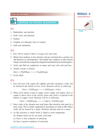 Metals and non metals | PDF