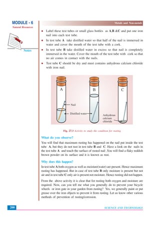 Metals and non metals | PDF