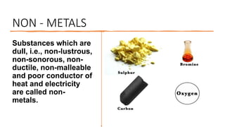 Metals and non-metals.pptx CLAA 8 COLLINS | PPT