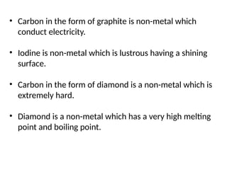 METALS AND NON-METALS.pptx class 10 cbse | PPTX