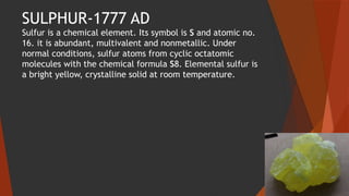 METALS AND NON-METALS.pptx. study about metals and their ...