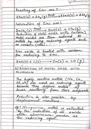 METALS AND NON-METALS - extraction of Metals.pdf