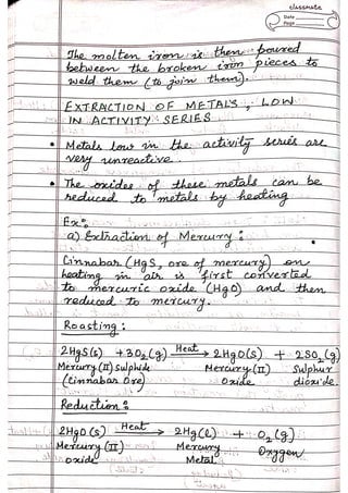 METALS AND NON-METALS - extraction of Metals.pdf