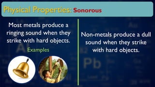 Metals and Non Metals | PDF