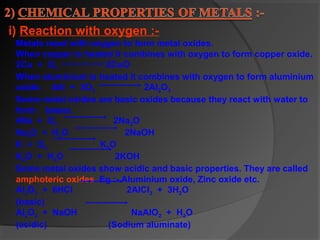 metals and non-metals | PPT