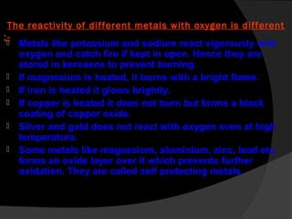 metals and non-metals | PPT