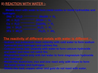 metals and non-metals | PPT