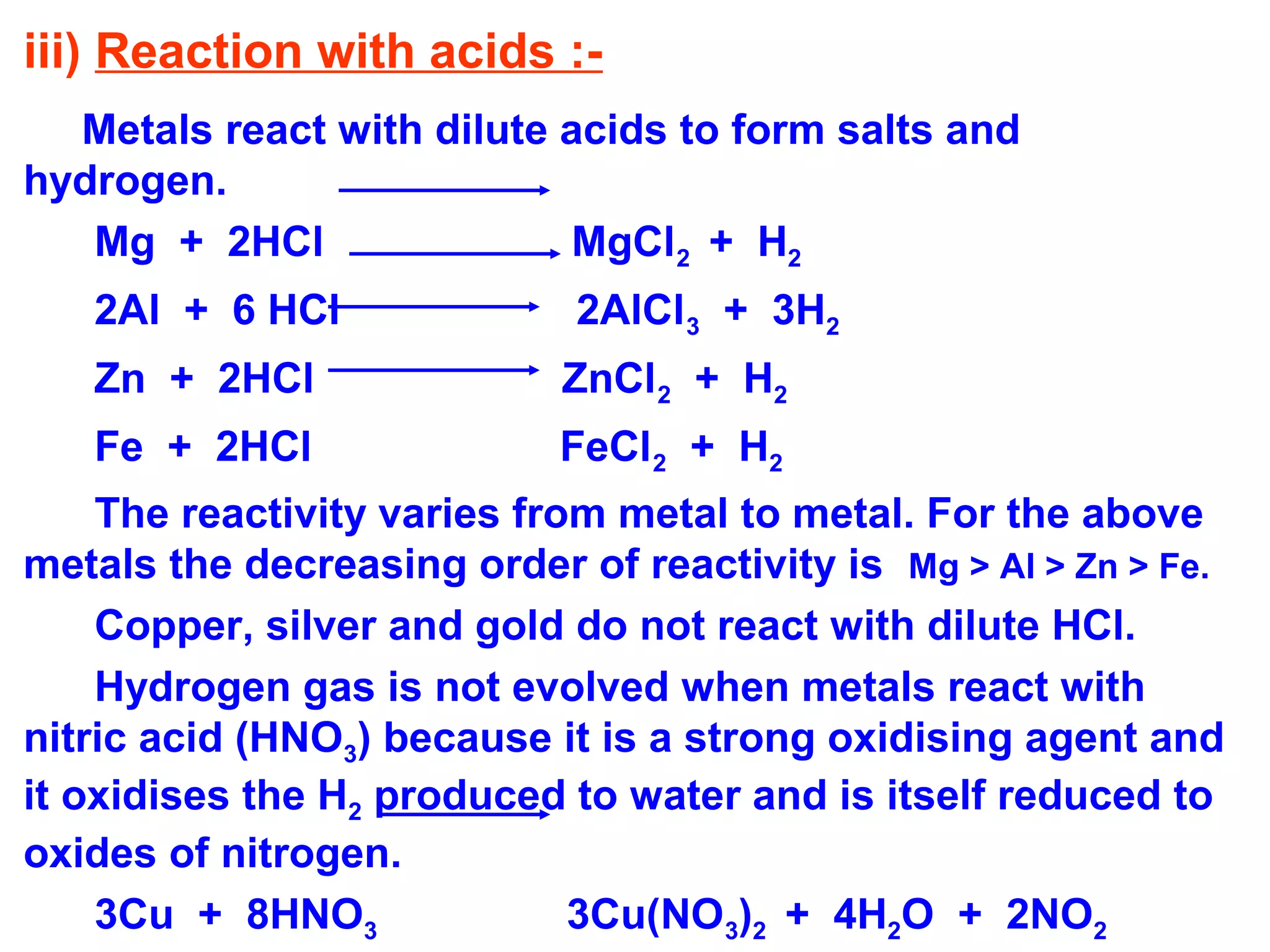 Metals and non metals | PPT