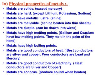 Examples Of Non Metals In Daily Life