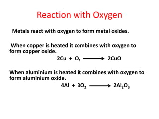 Metalsandnonmetals 130623010725-phpapp02 | PPTX | Chemistry | Science