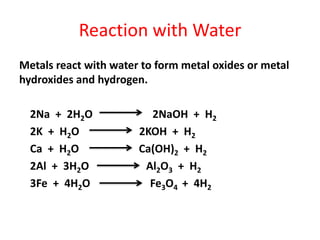 Metals and Non Metals | PPTX