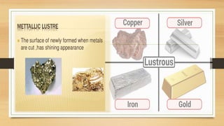 Metals and Non metals | PPTX
