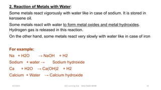 CBSE Class 8 Science _Metals and non metals | PDF