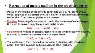 Metals and non metals physical chemical properties | PDF
