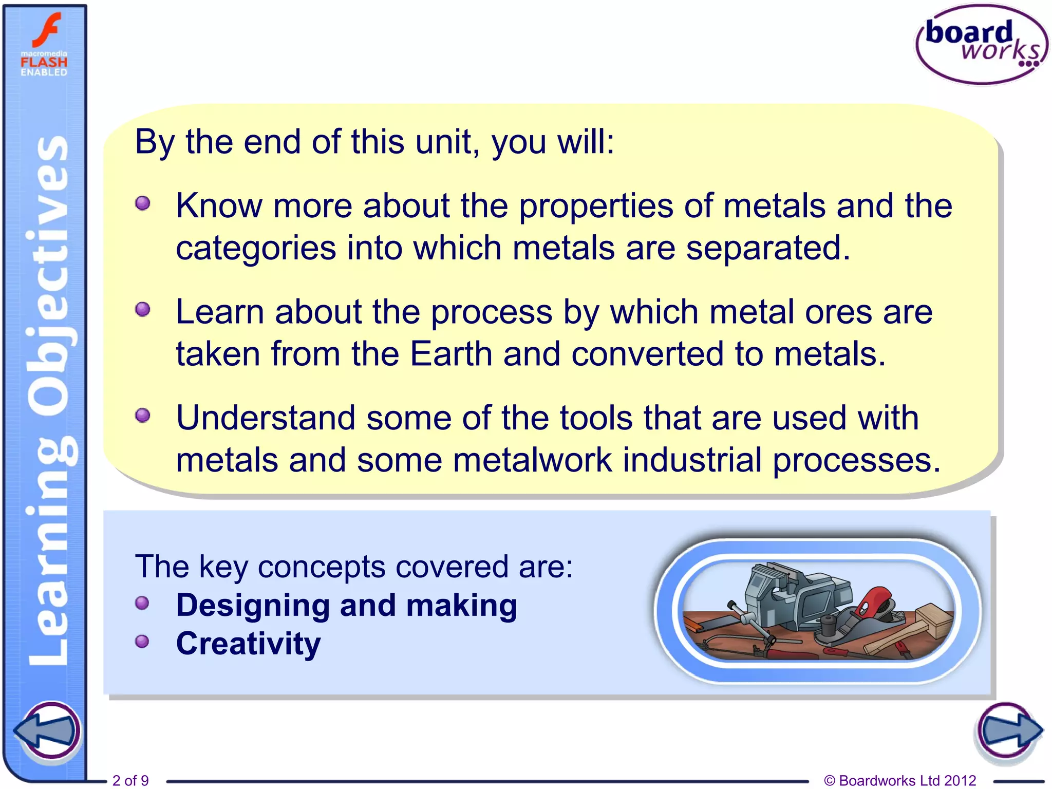 Metals and their properties | PPT