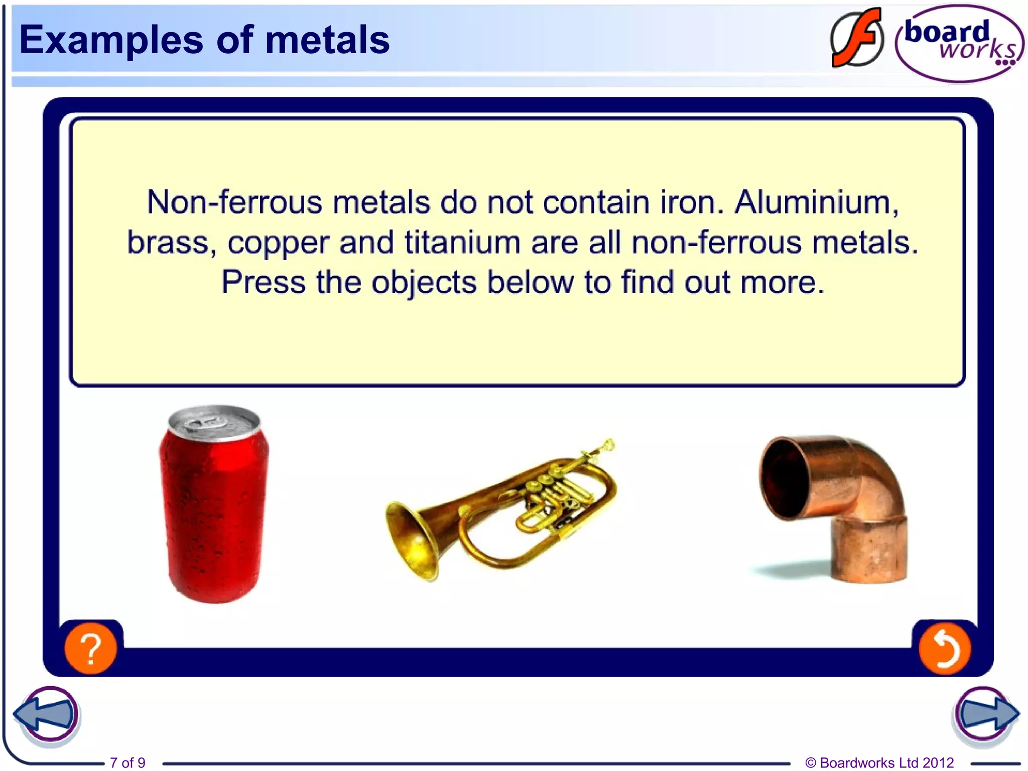 Metals and their properties | PPT