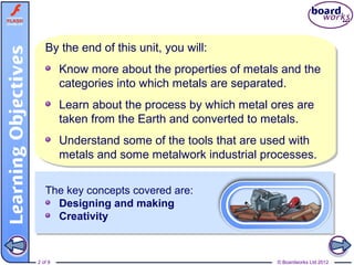 Metals and their properties | PPT