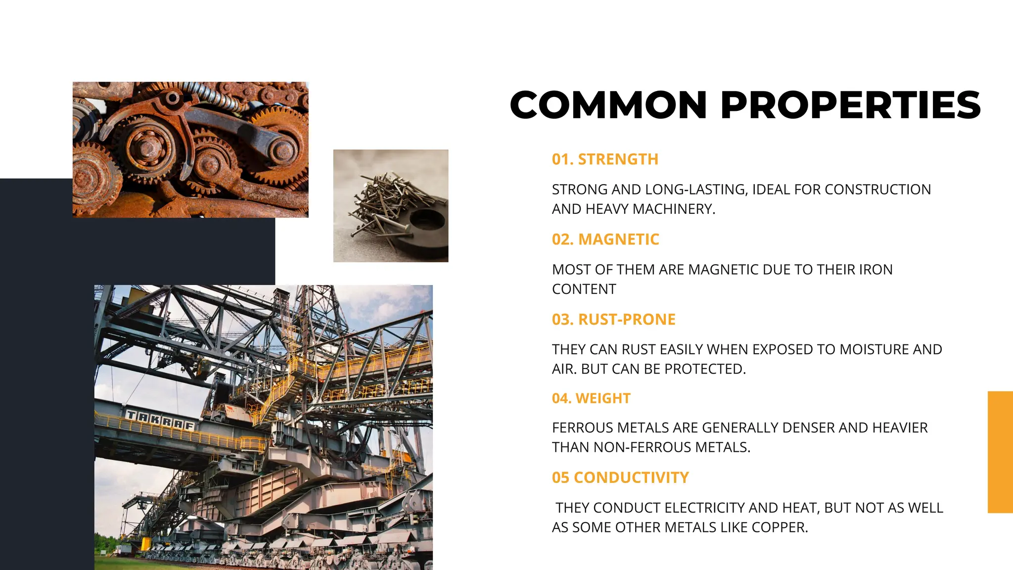 Ferrous Metals -construction and material | PDF