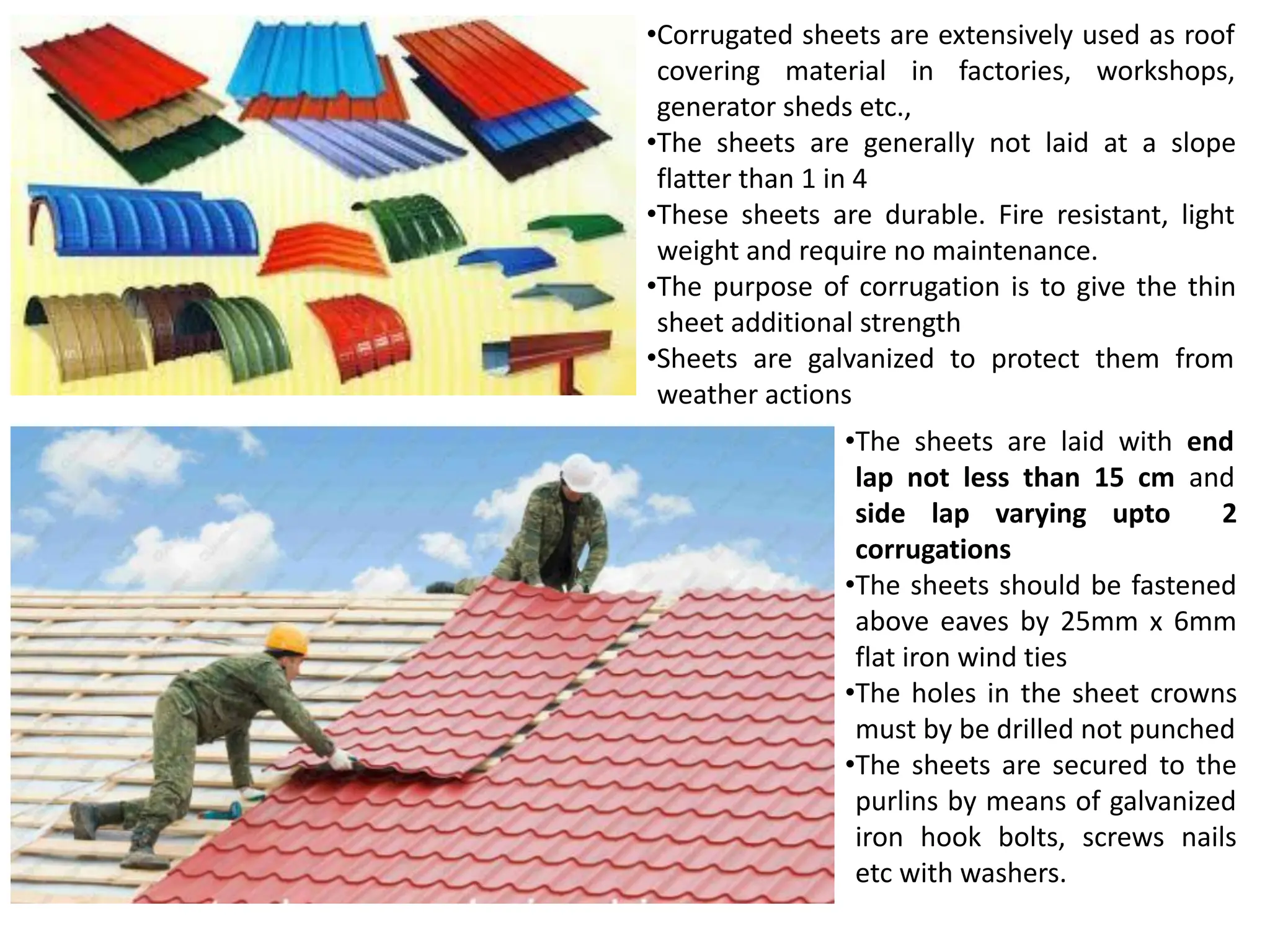 METAL SHEET ROOFING - BUILDING MATERIALS | PDF