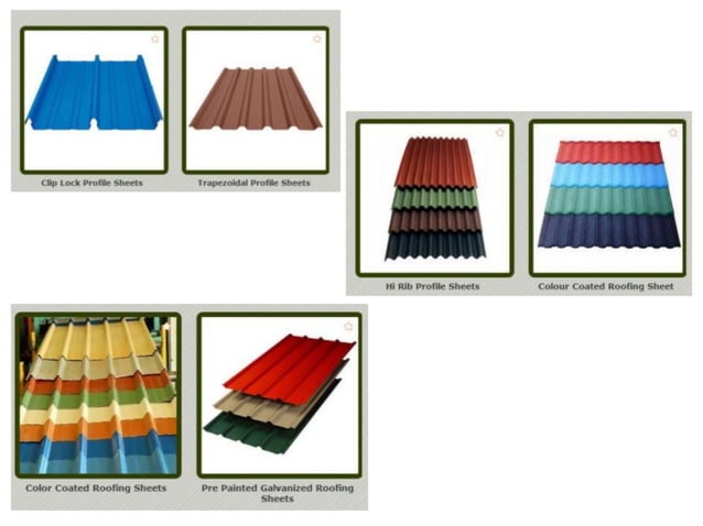 METAL SHEET ROOFING - BUILDING MATERIALS | PDF