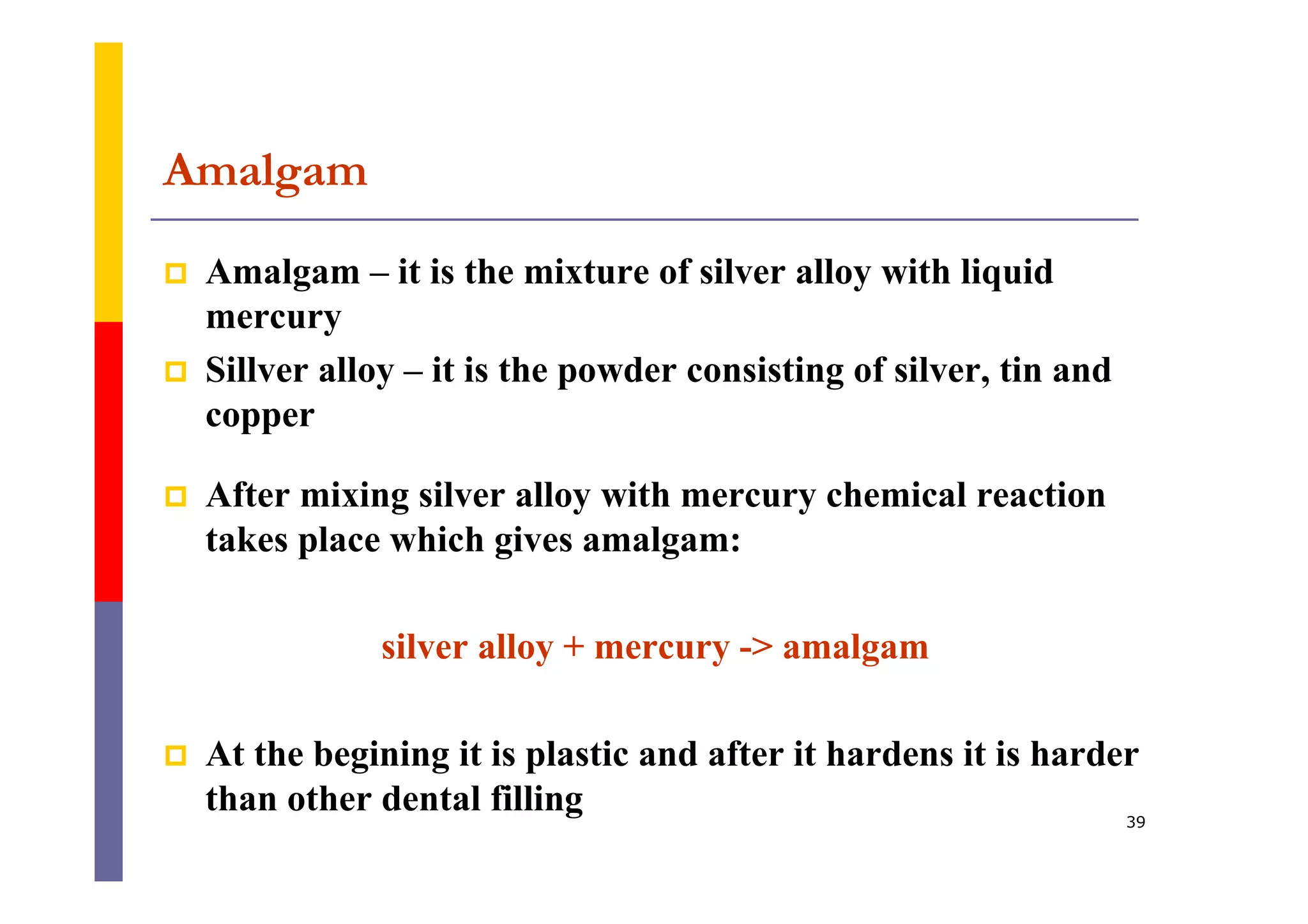 Metals in dentistry | PDF